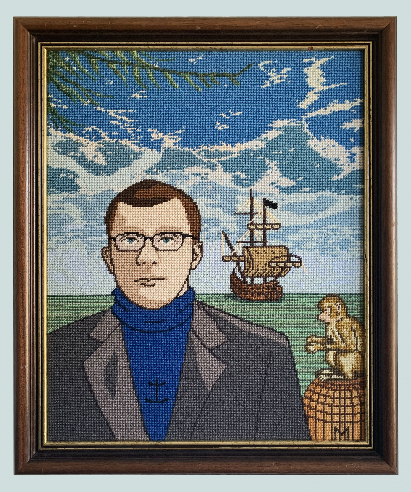 Marine Beaufils embroidery art